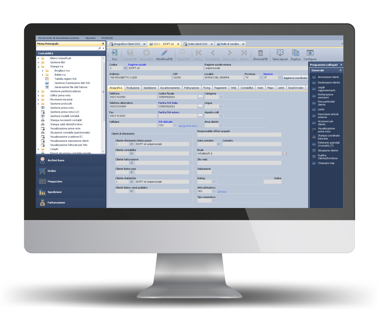 Gestionale – iSOFT s.r.l. unipersonale